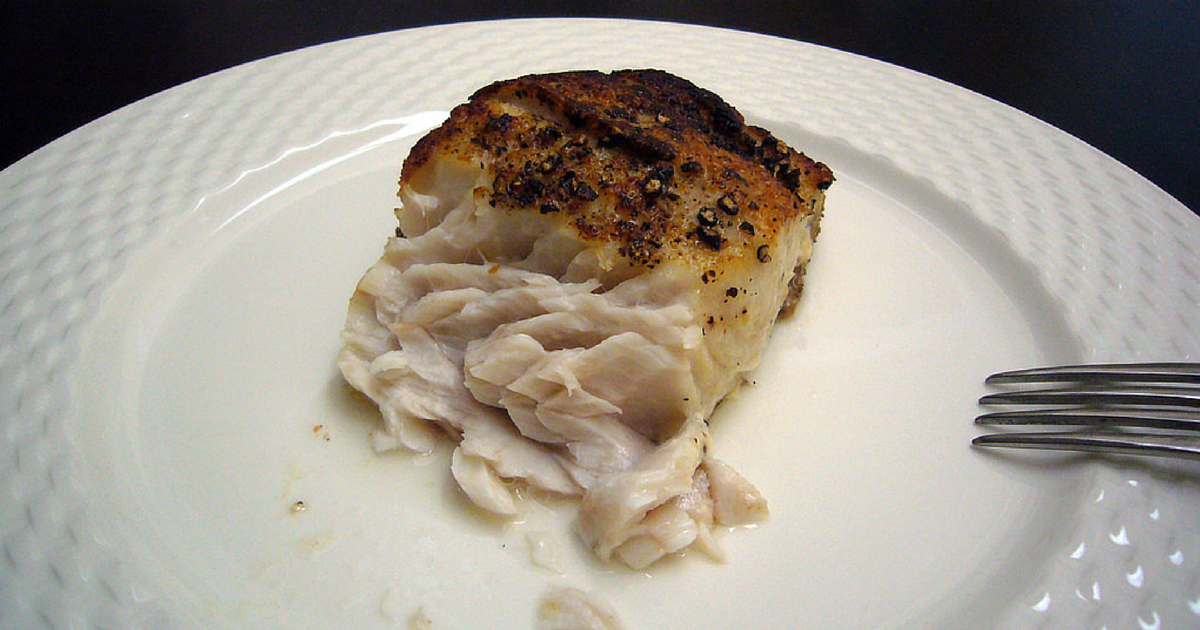 The Chew: Poached Cod + Crisp Green Salad Recipe